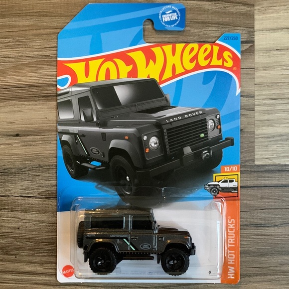 Mattel | Toys | Hot Wheels Car Land Rover Defender 9 Suv Truck ...